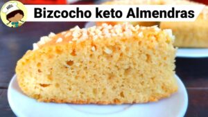 Receta de pastel de almendras apto para diabéticos | Nutriaventura